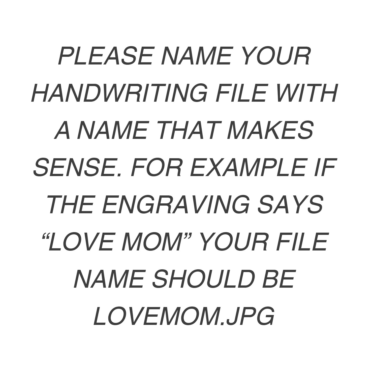 Handwriting XL Disc POSH Mommy Jewelry