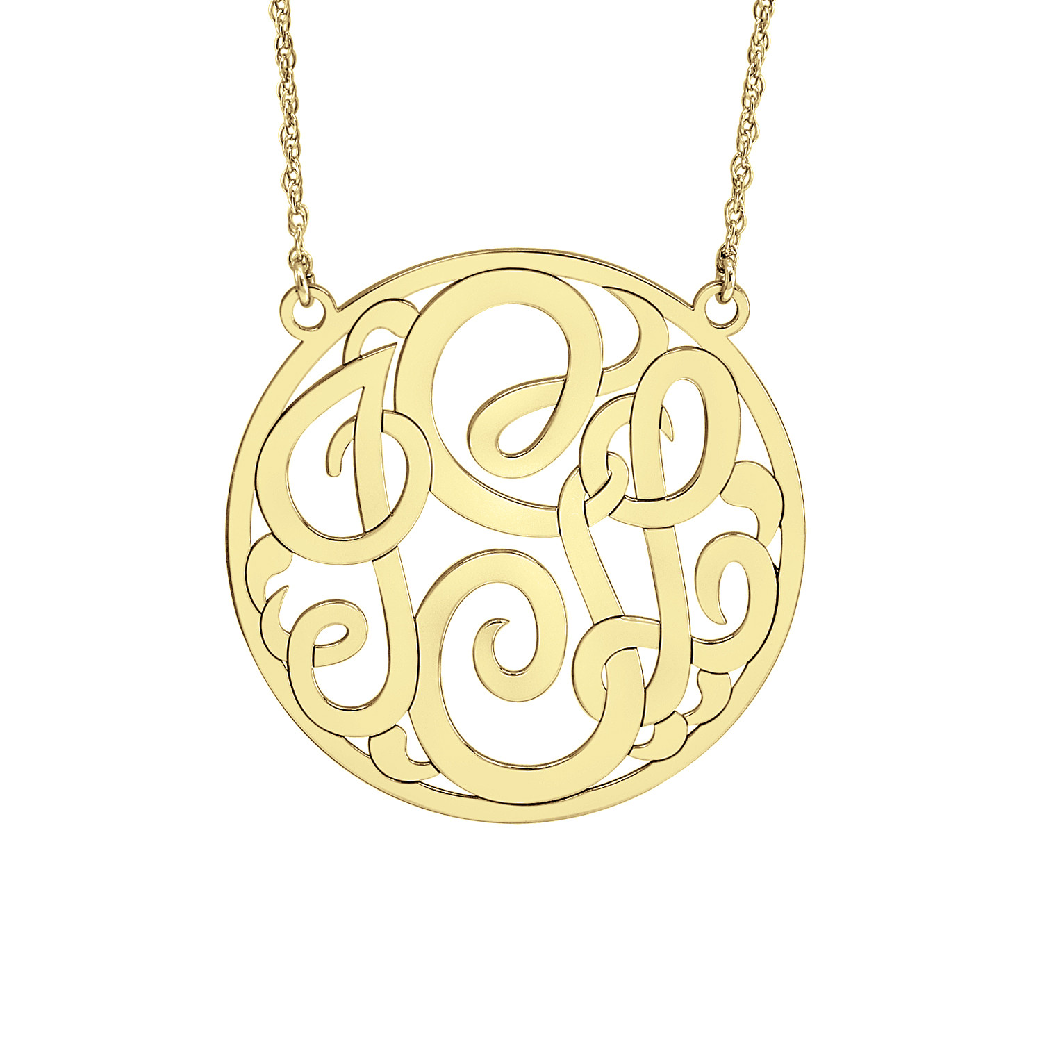 POSH Loop Monogram | Posh Mommy Jewelry