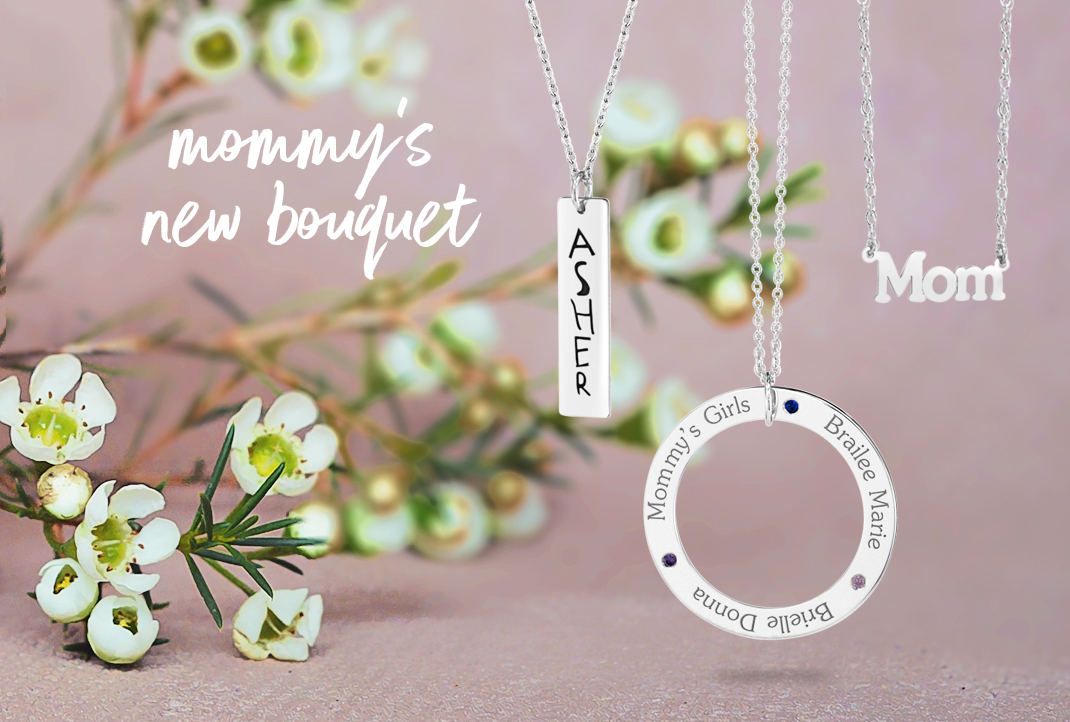 POSH Mommy Jewelry | Mom Jewelry, Personalized Mom Necklace