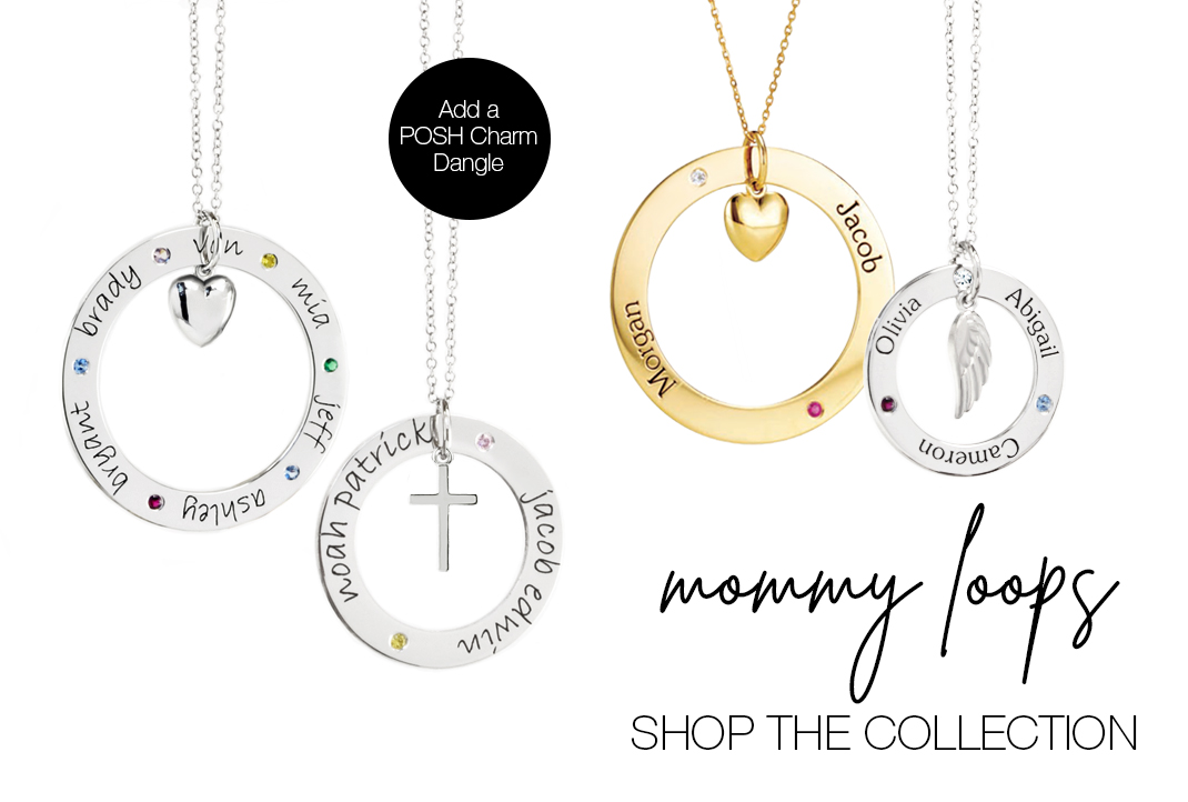 POSH Mommy Jewelry | Mom Jewelry, Personalized Mom Necklace